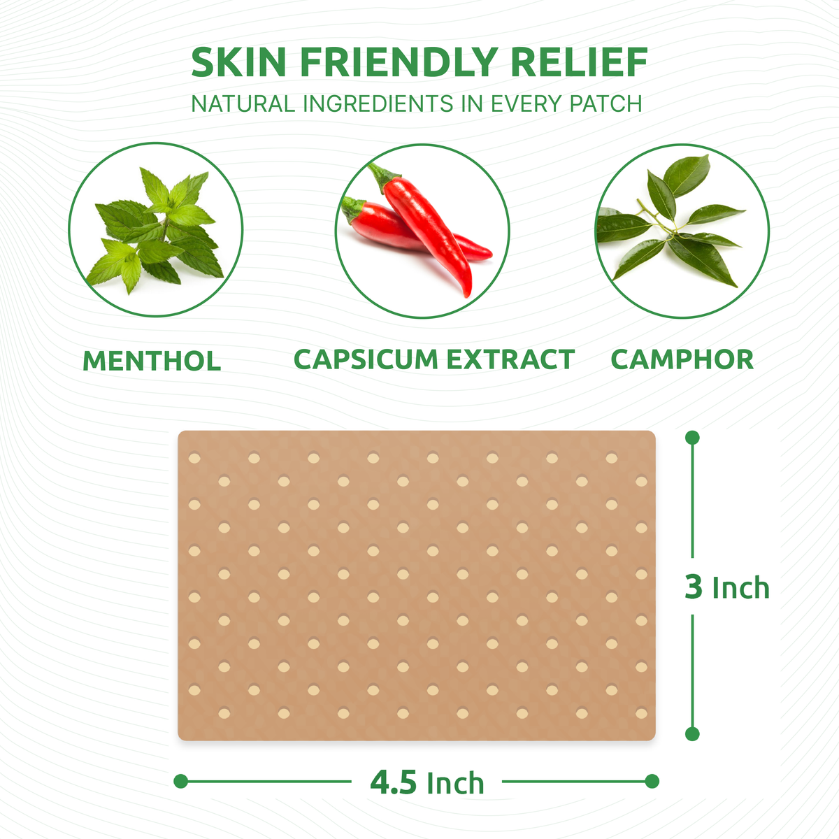 Menthol Relief Patches ( Large) – SaluVera