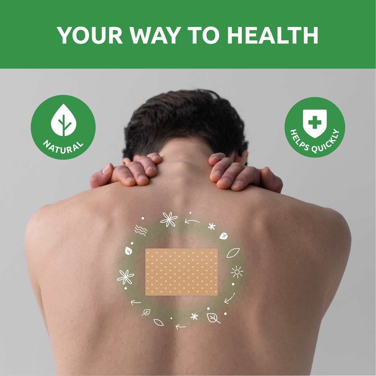 Menthol Relief Patches ( Large) – SaluVera